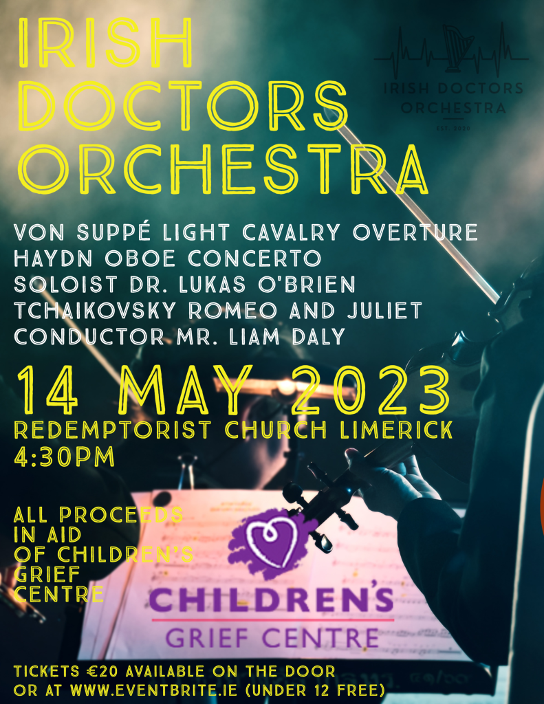 Irish Doctors Orchestra Concert - Children's Grief Centre