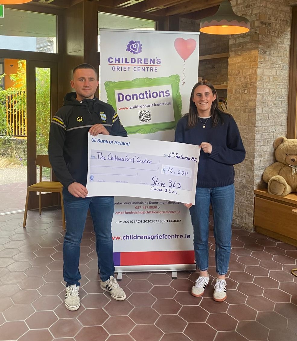 Strive for 36.5 - Eva & Conor Take On Running Challenge - Children's Grief Centre